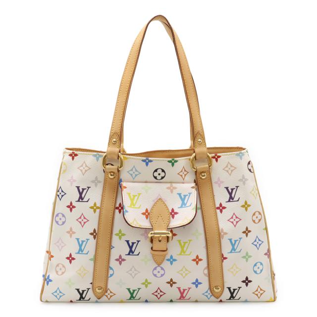 LOUIS VUITTON ルイ ヴィトン モノグラムマルチカラー オーレリアMM トートバッグ ショルダーバッグ ショルダートート ブロン 白 ホワイト M40094