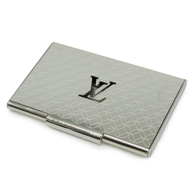 LOUIS VUITTON ルイ ヴィトン ポルト カルト シャンゼリゼ カードケース 名刺入れ メタル シルバー M65227