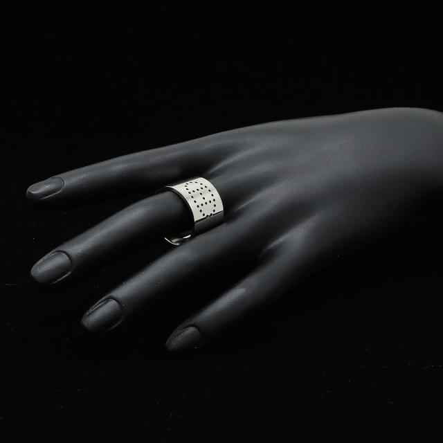 HERMES エルメス エヴリン エブリン Hロゴ パンチング スカーフリング