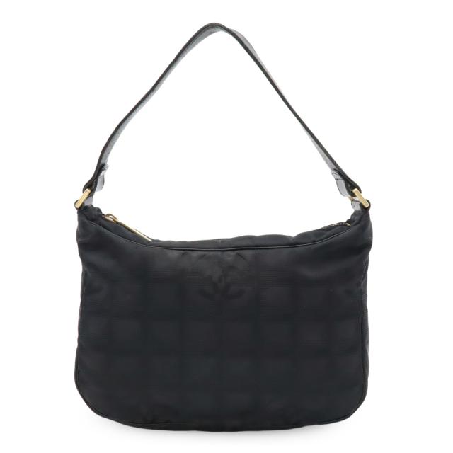CHANEL シャネル ニュートラベルライン Newトラベルライン ショルダーバッグ ワンショルダー ハンドバッグ ナイロン ブラック ゴールド金具 A20516