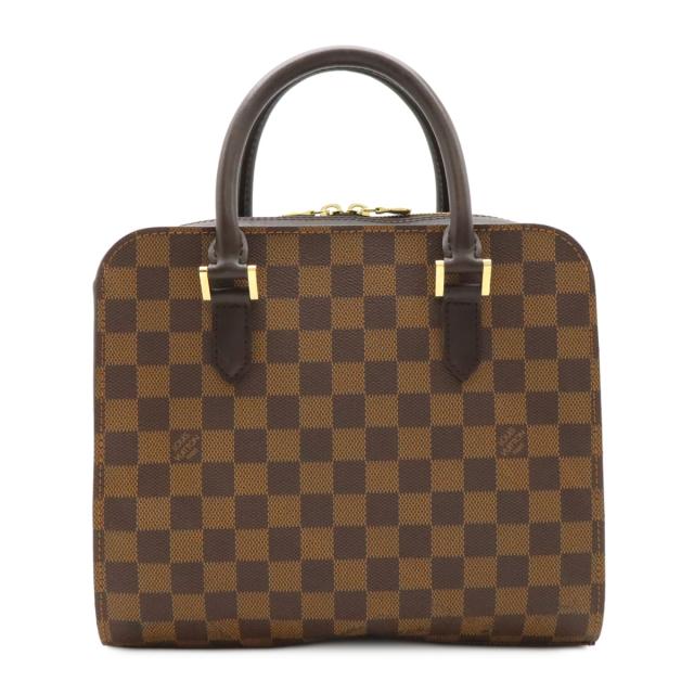 LOUIS VUITTON ルイ ヴィトン ダミエ トリアナ ハンドバッグ スクエア型 N51155