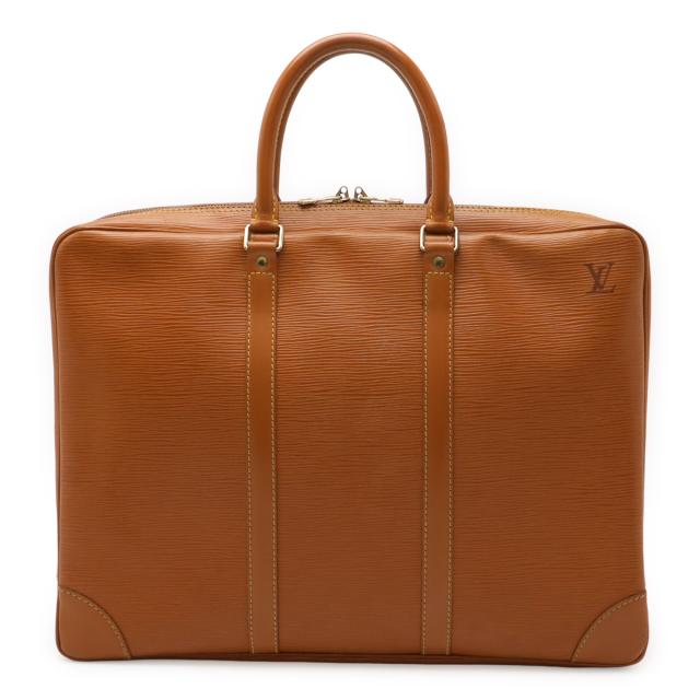 LOUIS VUITTON ルイ ヴィトン エピ ポルト ドキュマン ヴォワヤージュ ビジネスバッグ ブリーフケース ジパングゴールド ゴールド金具 M54478