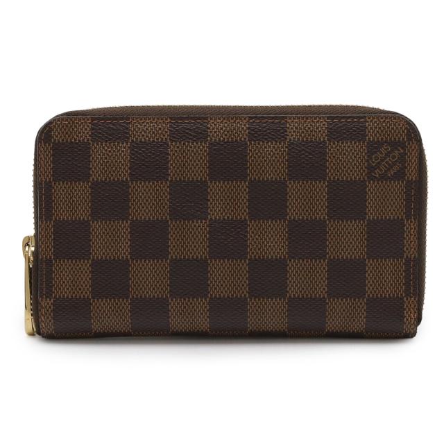 LOUIS VUITTON ルイ ヴィトン ダミエ ジッピー コンパクトウォレット ラウンドファスナー財布 N60028