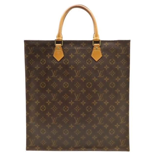 LOUIS VUITTON ルイ ヴィトン モノグラム サックプラ トートバッグ ハンドバッグ ショッピングバッグ ビジネスバッグ スクエア型 M51140
