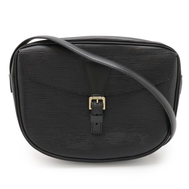 LOUIS VUITTON ルイ ヴィトン エピ ジュヌフィーユ ショルダーバッグ ポシェット レザー ノワール 黒 ブラック ゴールド金具 M52152