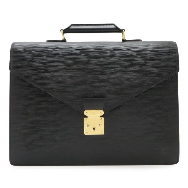 LOUIS VUITTON ルイ ヴィトン エピ セルヴィエット アンバサダー 書類カバン ビジネスバッグ レザー ノワール ブラック M54412