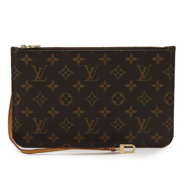 LOUIS VUITTON ルイ ヴィトン モノグラム ネヴァーフルMM ネヴァーフル用ポーチ ネヴァーフル付属品 ポーチのみ ベージュ M40995