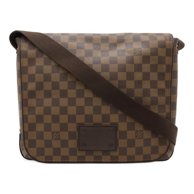 LOUIS VUITTON ルイ ヴィトン ダミエ ブルックリンMM ショルダーバッグ メッセンジャーバッグ 斜め掛け N51211
