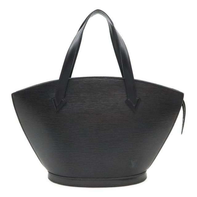 LOUIS VUITTON ルイ ヴィトン エピ サンジャック ハンドバッグ トートバッグ レザー ノワール 黒 ブラック M52272