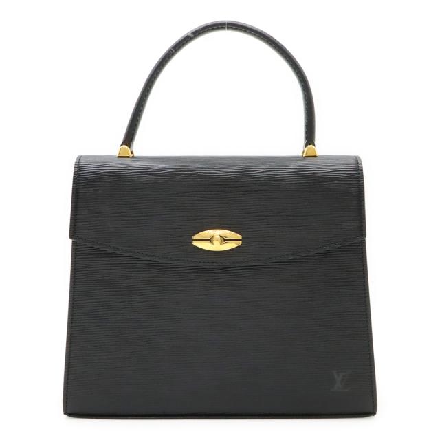 LOUIS VUITTON ルイ ヴィトン エピ マルゼルブ ハンドバッグ フラップバッグ レザー ノワール 黒 ブラック ゴールド金具 M52372
