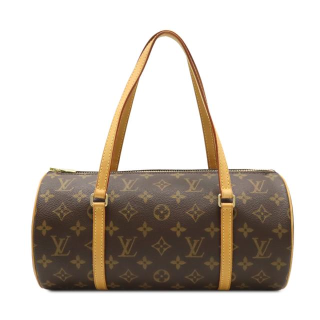 LOUIS VUITTON ルイ ヴィトン モノグラム パピヨン30 ハンドバッグ 筒型 ポーチ欠品 M51385