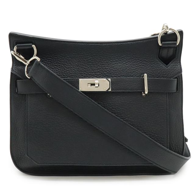 HERMES エルメス ジプシエール31 ショルダーバッグ メッセンジャーバッグ 斜め掛け トリヨンクレマンス レザー ブラック 黒 □H刻印