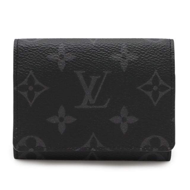 LOUIS VUITTON ルイ ヴィトン モノグラムエクリプス アンヴェロップ カルト ドゥ ヴィジット カードケース 名刺入れ パスケース M12874
