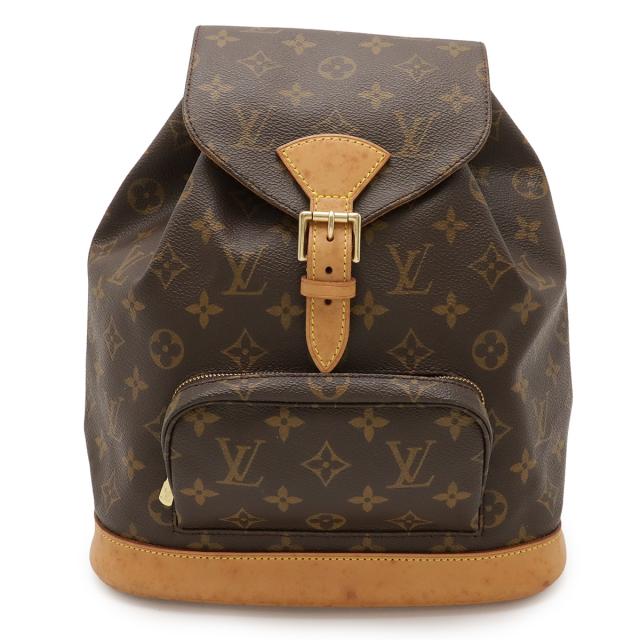 LOUIS VUITTON ルイ ヴィトン モノグラム モンスリMM リュックサック バックパック ショルダーバッグ M51136
