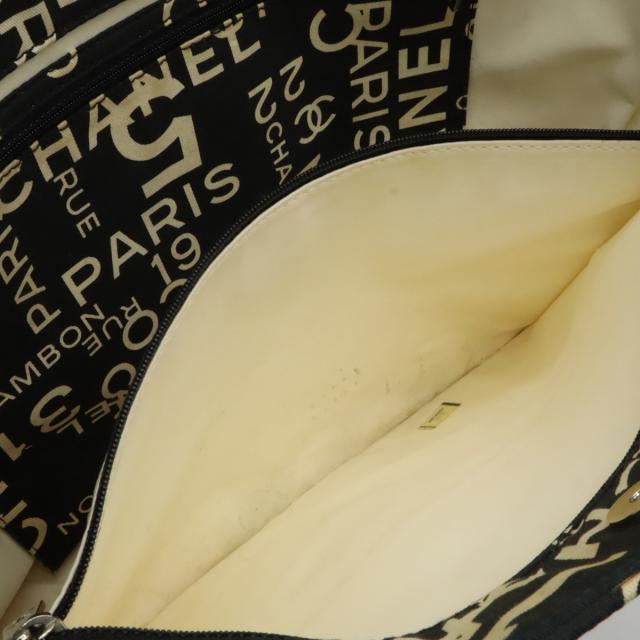 CHANEL シャネル バイシーライン ロゴ トートバッグ ラージトート