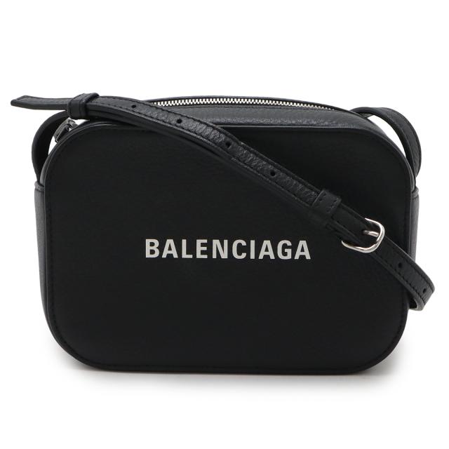 BALENCIAGA バレンシアガ エブリデイ カメラバッグ XS ショルダーバッグ ポシェット レザー ブラック 黒 552372