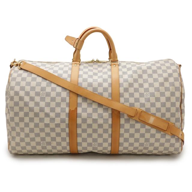 LOUIS VUITTON ルイ ヴィトン ダミエアズール キーポルバンドリエール55 ボストンバッグ 旅行カバン トラベル 2WAYショルダー N41429