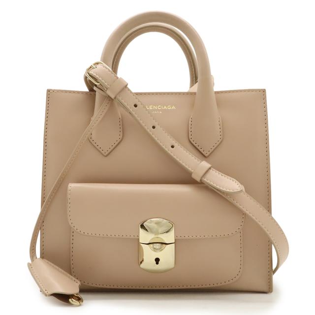 BALENCIAGA バレンシアガ パドロック ミニ オールアフタヌーン ハンドバッグ 2WAY ショルダーバッグ 斜め掛け レザー ピンク 319499