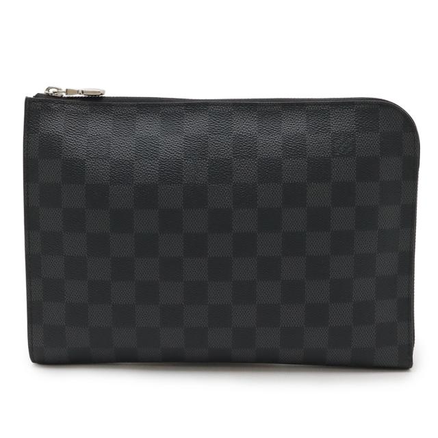LOUIS VUITTON ルイ ヴィトン ダミエグラフィット ポシェット ジュール PM NM2 クラッチバッグ セカンドバッグ ポーチ L字ファスナー N60113