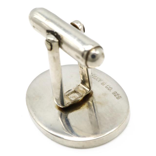 TIFFANY&Co. ティファニー オーバル カフスボタン カフリンクス SV925