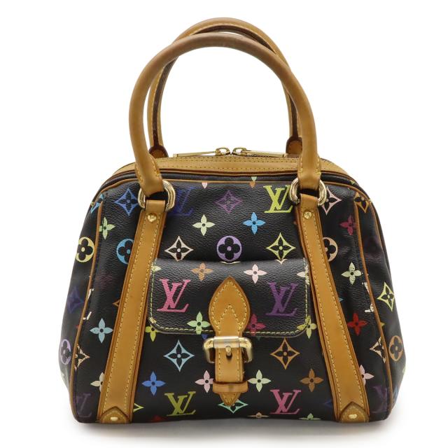 LOUIS VUITTON ルイ ヴィトン モノグラムマルチカラー プリシラ ハンドバッグ ミニバッグ ノワール 黒 ブラック M40097