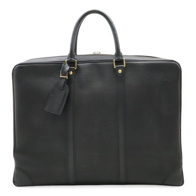 LOUIS VUITTON ルイ ヴィトン エピ ポルト ドキュマン ヴォワヤージュ ビジネスバッグ ブリーフケース ノワール 黒 ゴールド金具 M54472