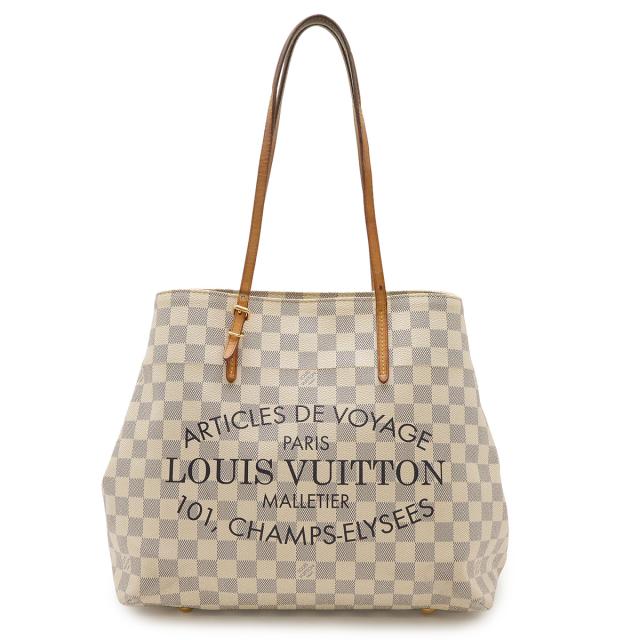 LOUIS VUITTON ルイ ヴィトン ダミエアズール カバMM トートバッグ ショルダーバッグ ショルダートート セミショルダー 肩掛け N41375