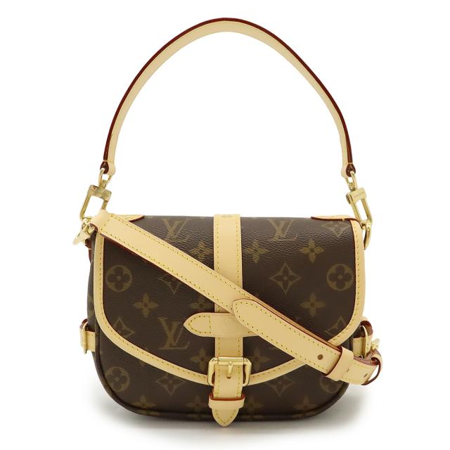 LOUIS VUITTON ルイ ヴィトン モノグラム ソミュール BB ショルダーバッグ 2WAY ハンドバッグ M46740
