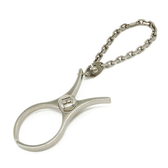 HERMES エルメス フィルー フィロー グローブホルダー 手袋ホルダー メタル シルバーカラー