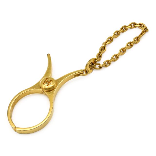 HERMES エルメス フィルー フィロー グローブホルダー GP ゴールド