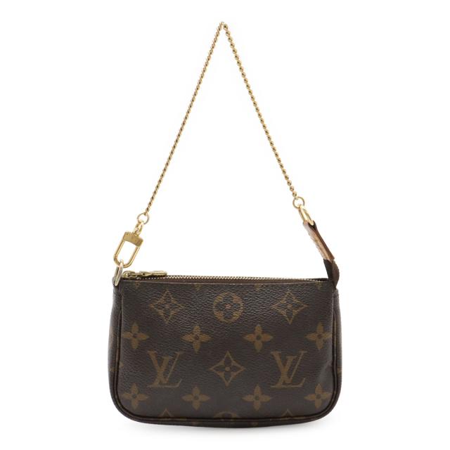 LOUIS VUITTON ルイ ヴィトン モノグラム ミニポシェット アクセソワール アクセサリーポーチ マルチポーチ 小物入れ M58009