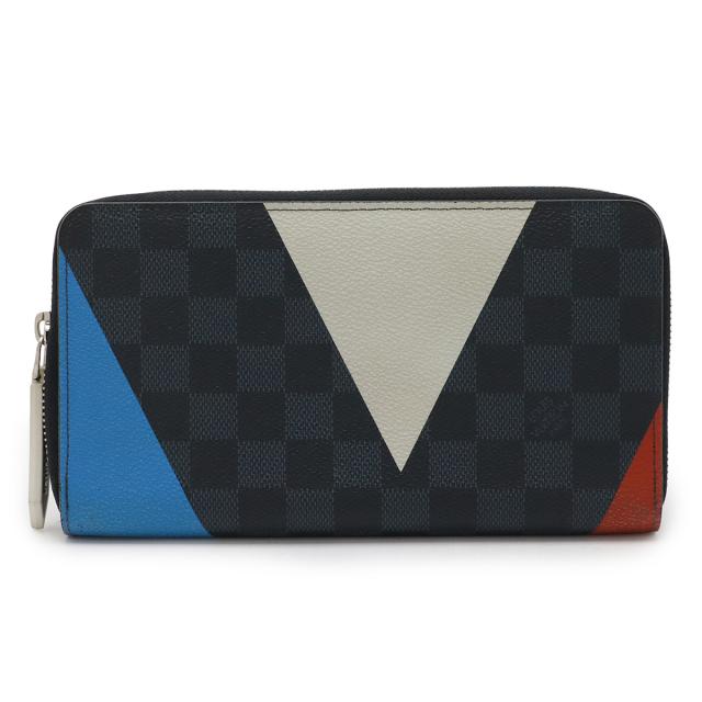 LOUIS VUITTON ルイ ヴィトン ダミエコバルト ジッピー オーガナイザー ラウンドファスナー 2つ折長財布 二つ折り長財布 アメリカズカップ N41631