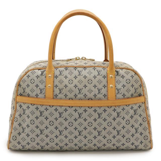 LOUIS VUITTON ルイ ヴィトン モノグラムミニ マリー ハンドバッグ ミニボストンバッグ キャンバス ブルー M92003