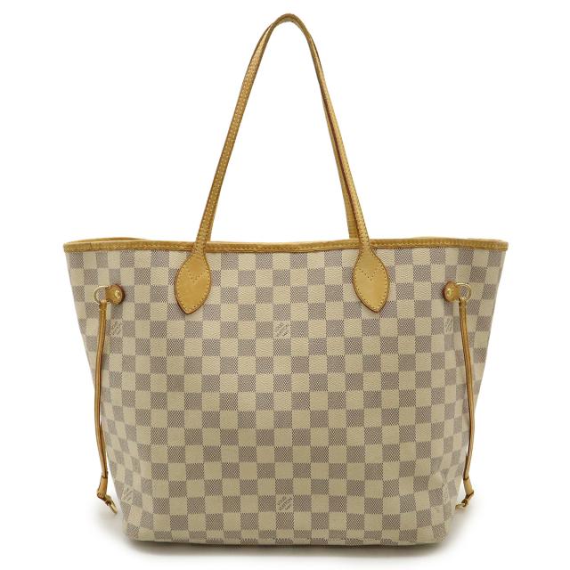 LOUIS VUITTON ルイ ヴィトン ダミエアズール ネヴァーフルMM トートバッグ ショルダーバッグ ショルダートート 肩掛け N51107