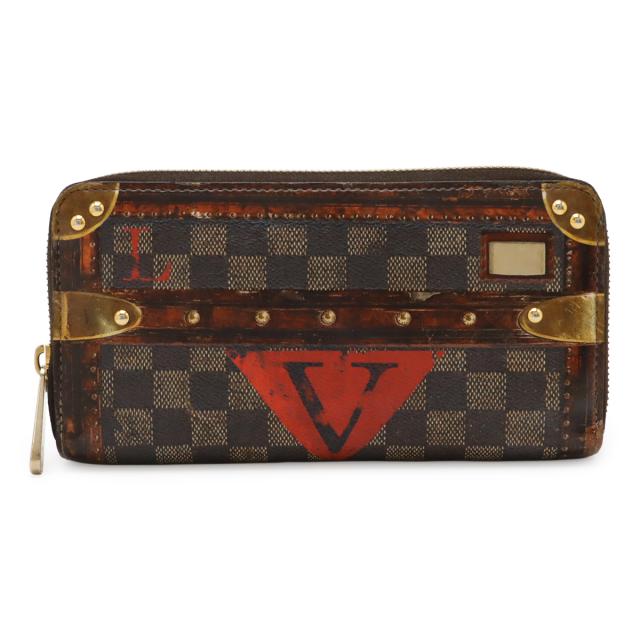 LOUIS VUITTON ルイ ヴィトン トランスフォームド ダミエ ジッピーウォレット トロンプルイユ ラウンドファスナー 長財布 M63490