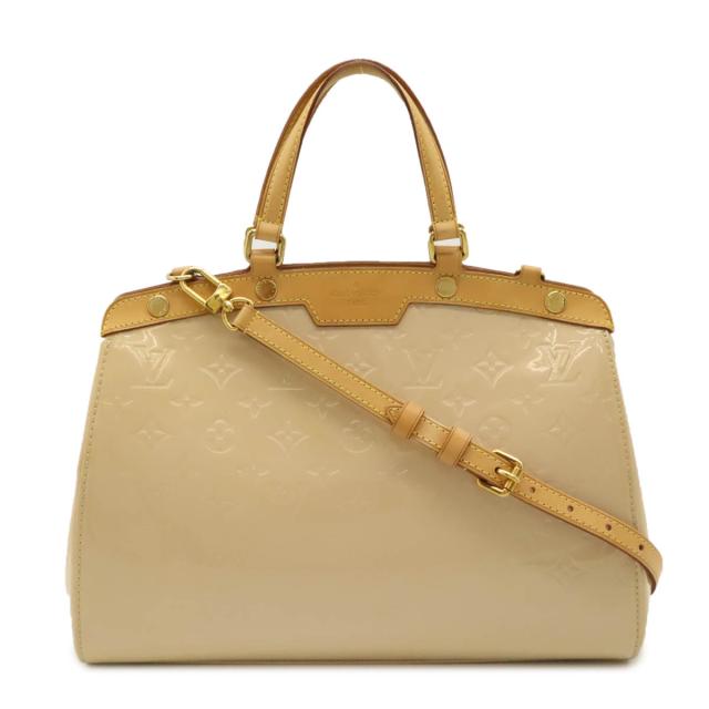 LOUIS VUITTON ルイ ヴィトン モノグラムヴェルニ ブレアMM ハンドバッグ トートバッグ 2WAY ショルダーバッグ ローズアンジェリーク M90068