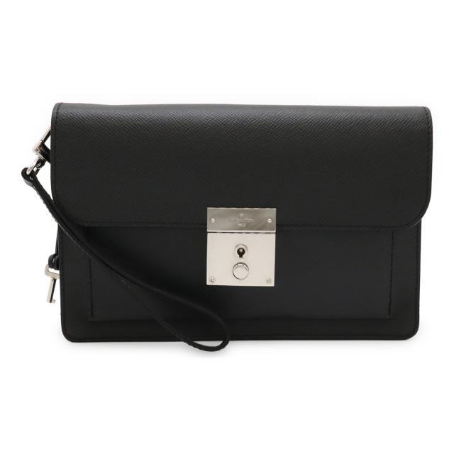 LOUIS VUITTON ルイ ヴィトン タイガ ネオ べライヤ セカンドバッグ クラッチバッグ レザー アルドワーズ 黒 ブラック シルバー金具 M32892