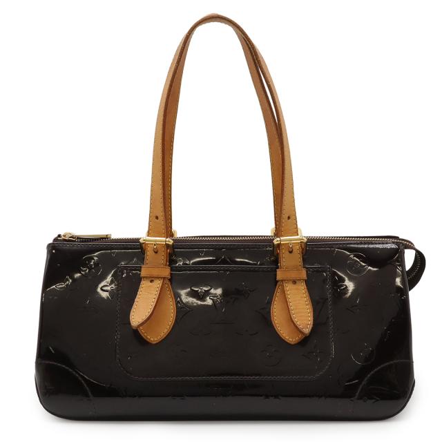 LOUIS VUITTON ルイ ヴィトン モノグラムヴェルニ ローズウッド アベニュー ショルダーバッグ ハンドバッグ トートバッグ アマラント M93510