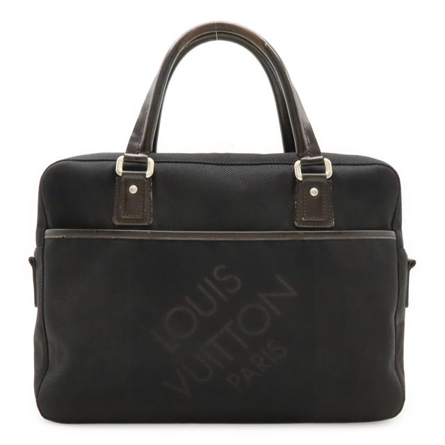 LOUIS VUITTON ルイ ヴィトン ダミエジェアン ヤック ビジネスバッグ ブリーフケース 書類カバン ノワール ブラック ストラップ欠品 M93082