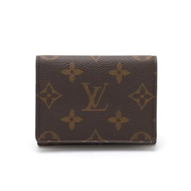 LOUIS VUITTON ルイ ヴィトン モノグラム アンヴェロップ カルト ドゥ ヴィジット カードケース 名刺入れ パスケース M63801