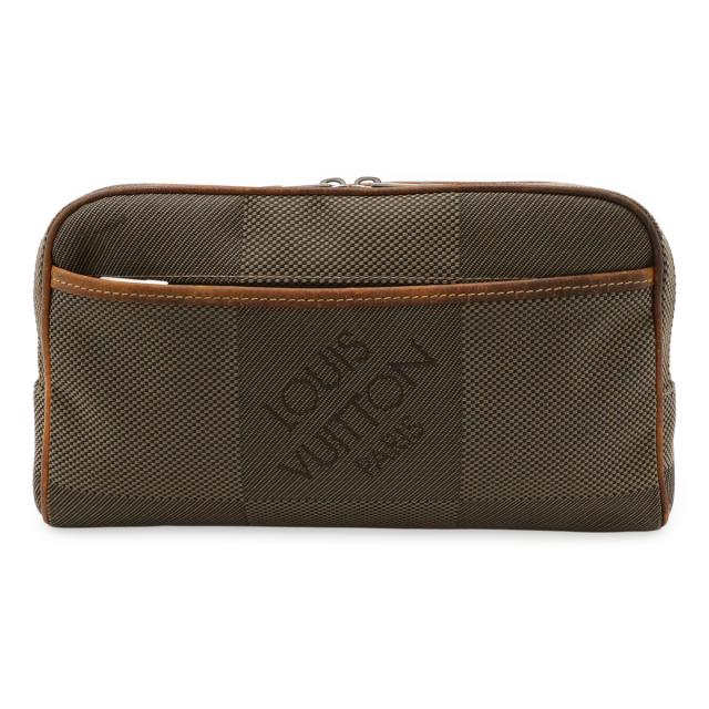 LOUIS VUITTON ルイ ヴィトン ダミエジェアン アクロバット ボディバッグ ウエストバッグ キャンバス レザー テール カーキ M93619