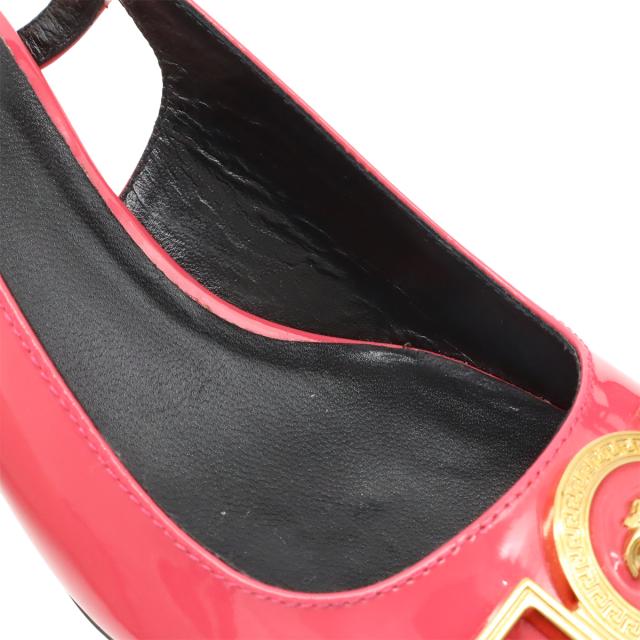 VERSACE ヴェルサーチェ ヴェルサーチ パンプス ミュール スクエアトゥ