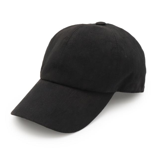 LOUIS VUITTON ルイ ヴィトン キャスケット モノグラム エッセンシャル ベースボールキャップ 帽子 ブラック 黒 M76584