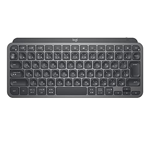 ロジクール MX KEYS mini KX700BGR for business ミニマリスト ワイヤレス イルミネイテッド キーボード グラファイト 充電式 bluetooth Logi Bolt Unifying非対応 USB-C-A