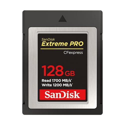 【 サンディスク 正規品 】 CFexpress Type B 128GB 最大読取り速度 1700MB/秒 SanDisk Extreme PRO SDCFE-128G-GH4NN