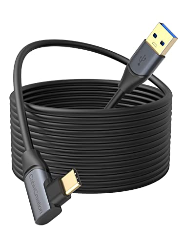 Quest Link適用, CableCreation USB 3.2 Gen1 USB C to A Oculus Quest Link対応 変換ケーブル高速5 Gbpsデータ転送 ...