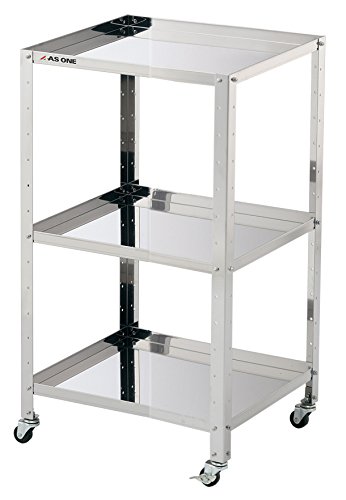 アズワン 枠付きステンレスワゴン枠付きレギュラ3段 /3-1556-02