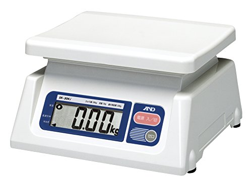 A&D 取引証明用 デジタルはかり SK-30Ki ≪ひょう量:30kg 最小表示:0.02~0.05kg(使用範囲:0.2~30kg) 皿寸法:230(W)*190(D)mm 検定付:使用地区制限なし≫