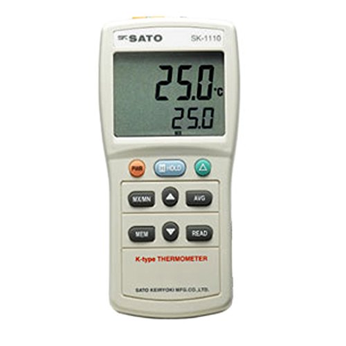 佐藤 デジタル温度計 SK-1110 指示計のみ 801403