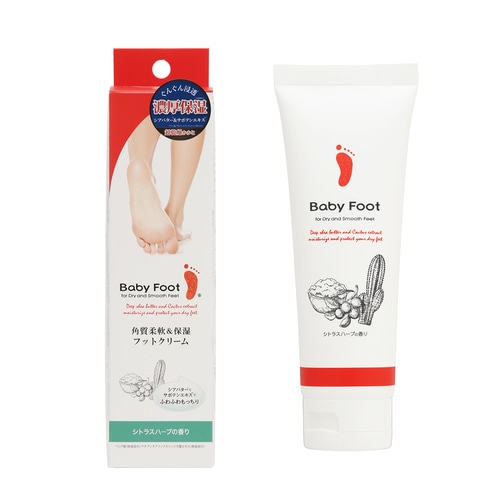 ベビーフット　角質柔軟＆保湿フットクリーム　１００ｇ×12パック